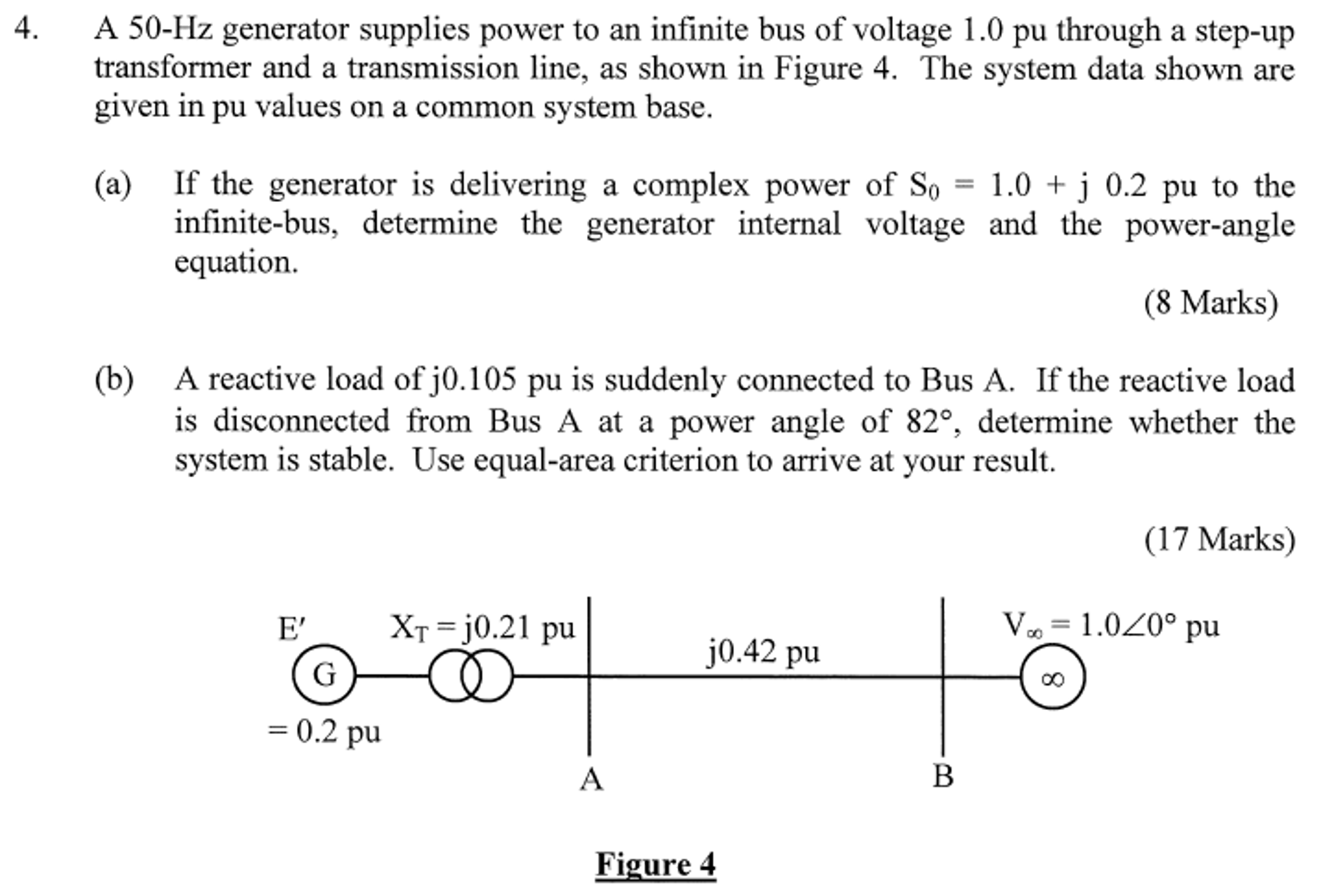 Solved 1. Consider the three-bus system as shown in Figure | Chegg.com