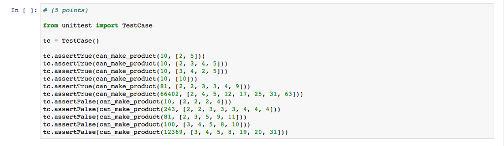 Solved Subset Product This next one asks you to employ a | Chegg.com