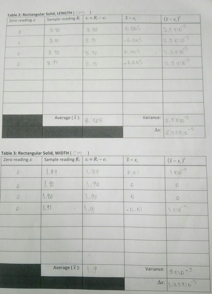 Solved III. EXPERIMENT A. PROCEDURE re the mass m of each of | Chegg.com