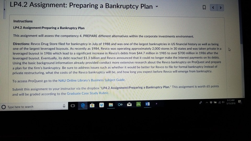 Finance Archive | May 15 2018 | Chegg.com