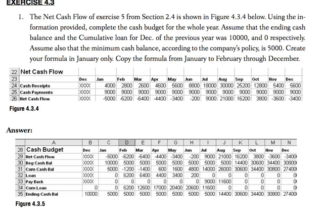 Solved The Net Cash Flow of exercise 5 from Section 2.4 is | Chegg.com