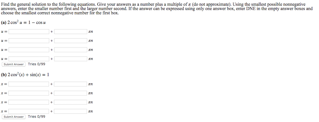 Solved Using the smallest possible nonnegative Find the | Chegg.com