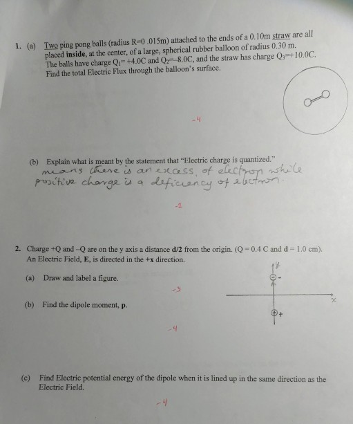 Solved A hollow spherical copper shell with charge +Q and | Chegg.com