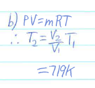 Solved Could you please explain to me how PV = mRT becomes | Chegg.com