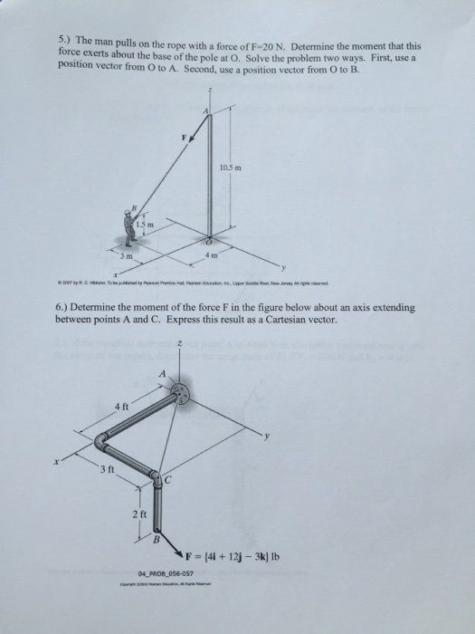 Solved Civil Engineering 201: 801 Statics Homework #4 Due | Chegg.com