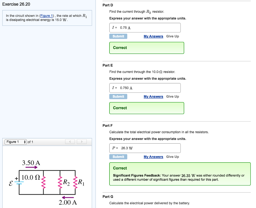 Solved Figure 1 of 1 3.50 A 10.0 (2 2.00 A | Chegg.com