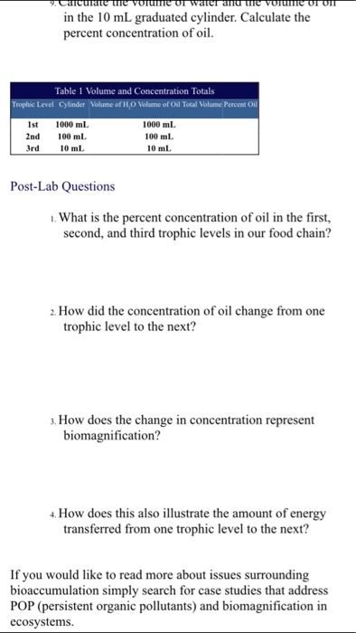 Solved Experiment 1: Ecological InteractionsProcedure 1. | Chegg.com
