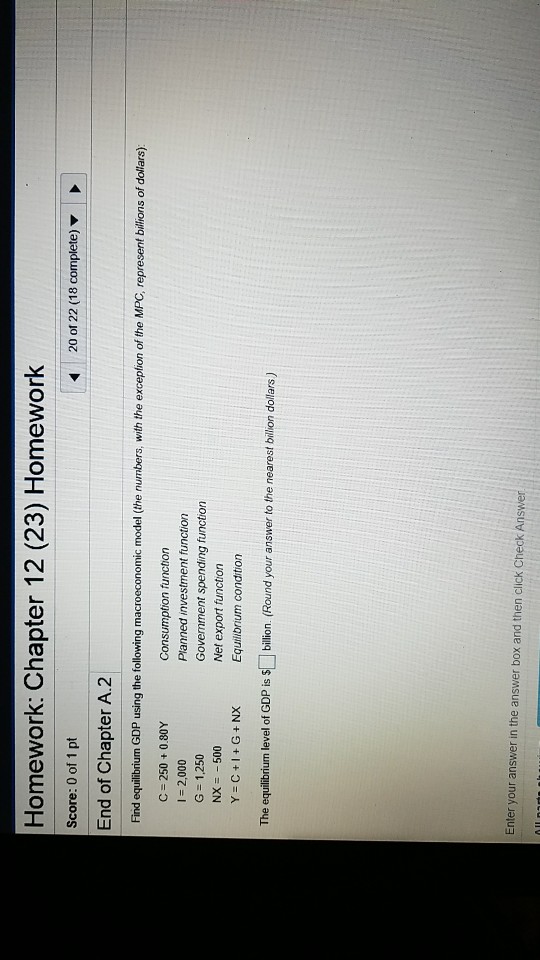 Solved Homework: Chapter 12 (23) Homework 20 of 22 (18 | Chegg.com