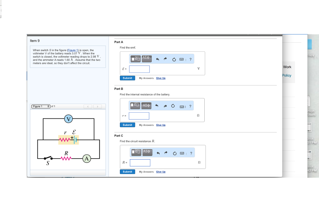 Solved When switch 5 in the figure (Figure 1) is open, the | Chegg.com