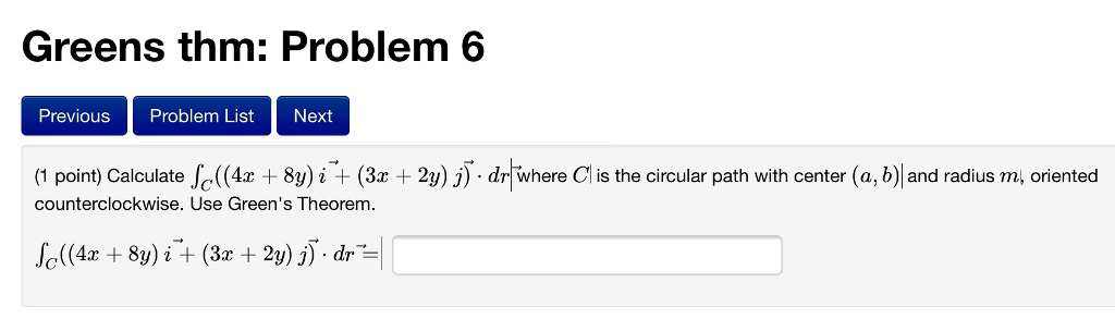 Solved (1 point) Calculate ∫C((4x+8y)i⃗ +(3x+2y)j⃗ )⋅dr⃗ | Chegg.com