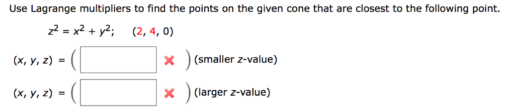 Solved Use Lagrange multipliers to find the points on the | Chegg.com