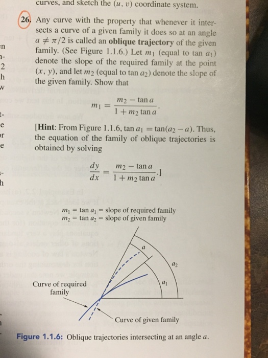 Solved 26. Any curve with the property that whenever it | Chegg.com