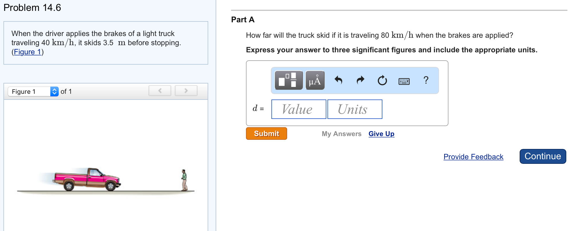Solved A When the driver applies the brakes of a light truck | Chegg.com