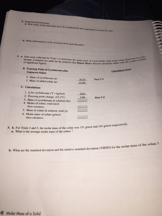 Solved How many (total) data plots are to be completed for | Chegg.com