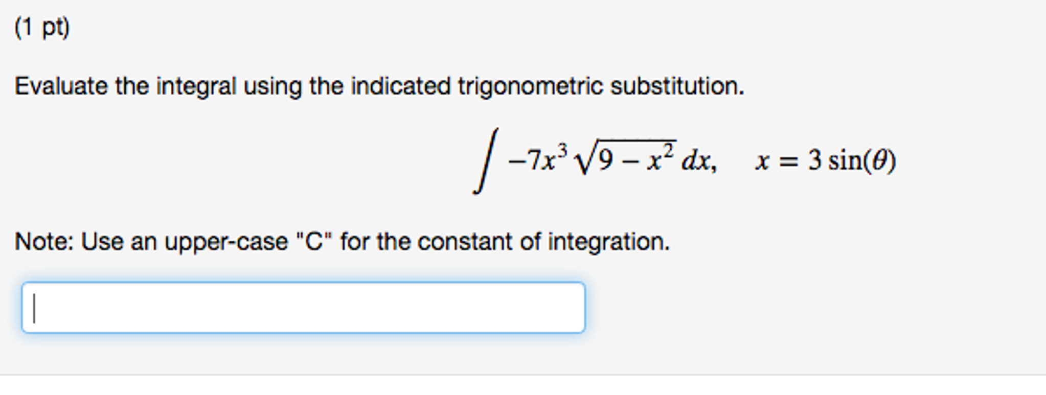 Solved Evaluate the integral using the indicated | Chegg.com