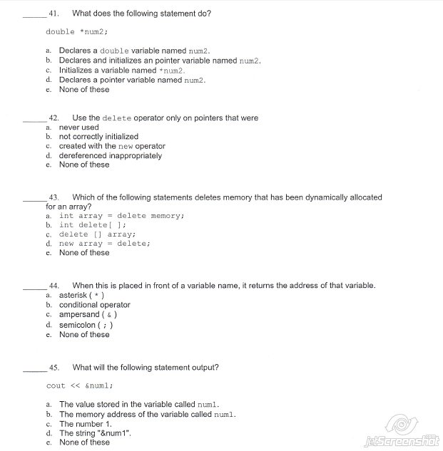 Solved What Does The Following Statement Do Double