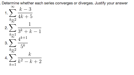 Solved Determine whether each series converges or diverges. | Chegg.com