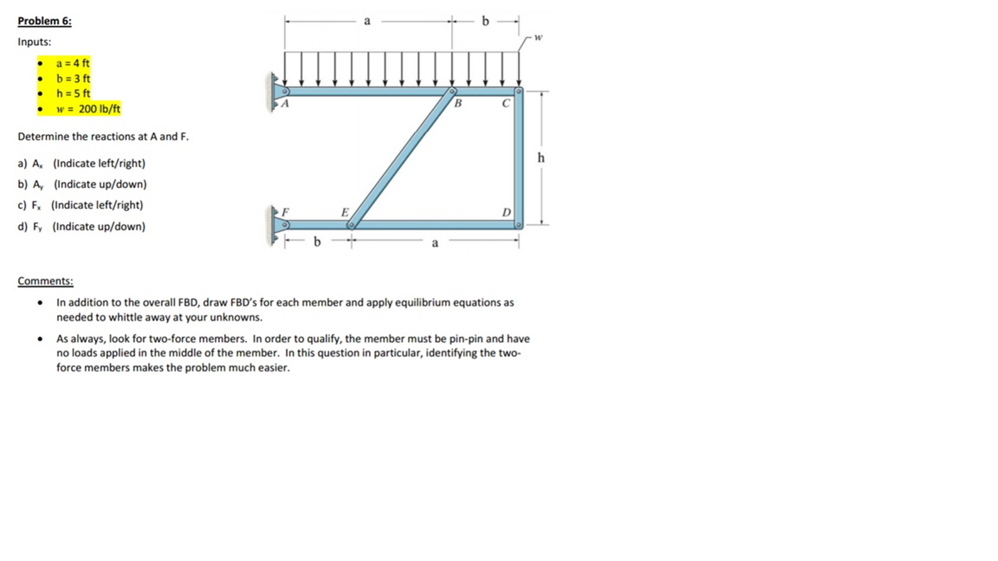 Solved Free?Body Diagrams are your friend. Draw large, | Chegg.com