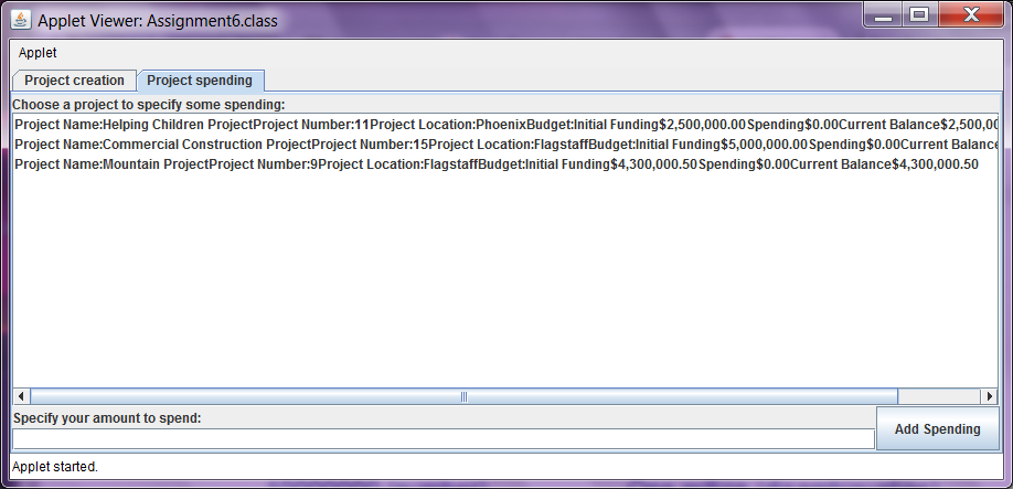 Write a Java program that constructs an Applet. Your | Chegg.com