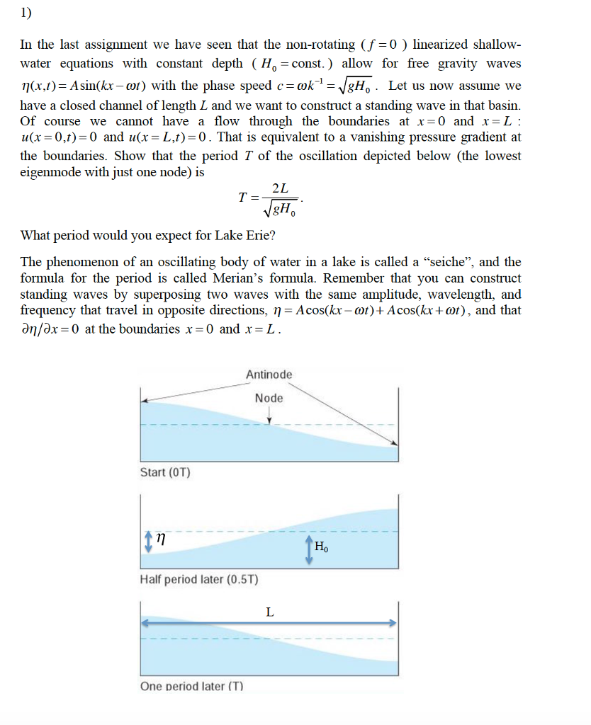 Solved 1) In the last assignment we have seen that the | Chegg.com