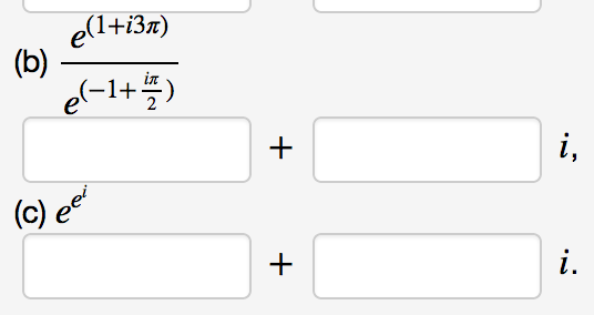 Solved Write each of the given numbers in the form a+bi : | Chegg.com