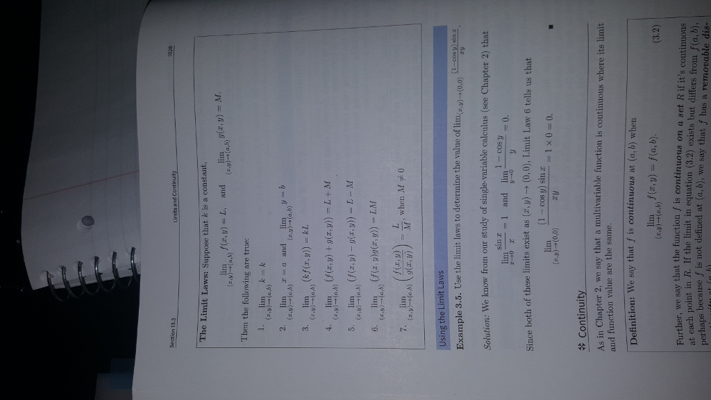 Solved Limits and Continuity The Limit Laws: Suppose that k | Chegg.com