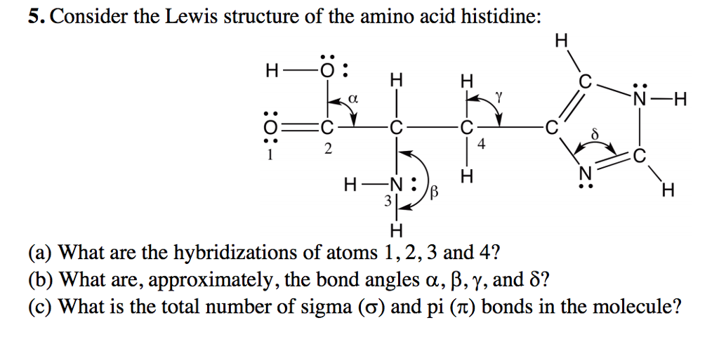 Histidine Amino Acid Structure