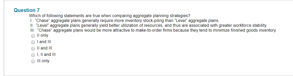 Solved Question 7 Which of following statements are true | Chegg.com