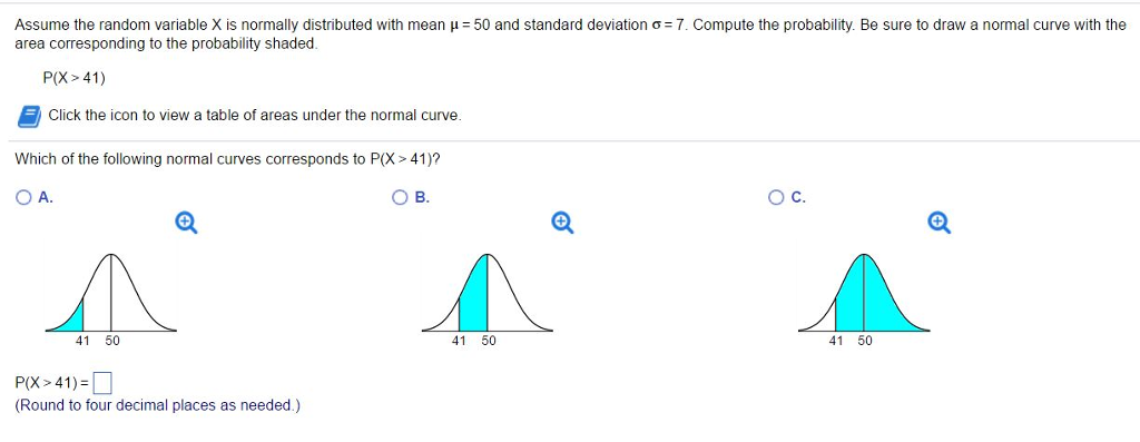 Solved Assume the random variable X is normally distributed | Chegg.com