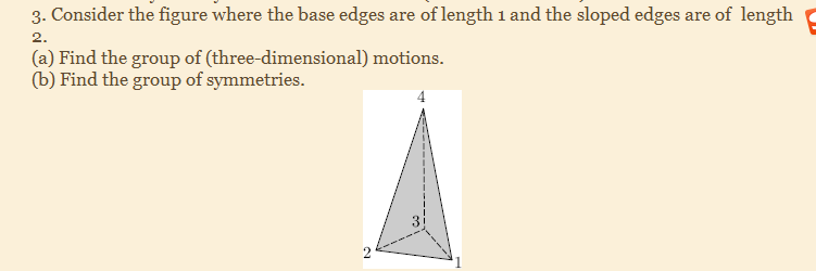 Solved Consider the figure where the base edges are of | Chegg.com