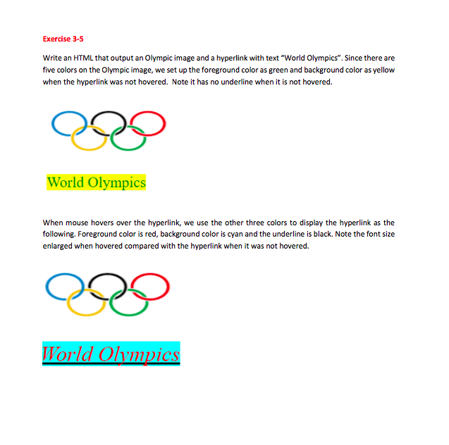 Solved There are 5 exercises in this homework Exercise 3-1 | Chegg.com