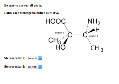 Solved Be sure to answer all parts. Label each stereogenic | Chegg.com