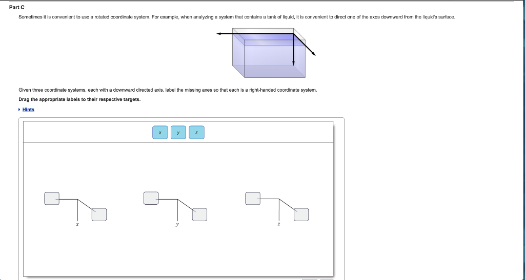 Solved Right Handed Cartesian Coordinate Systems Learning