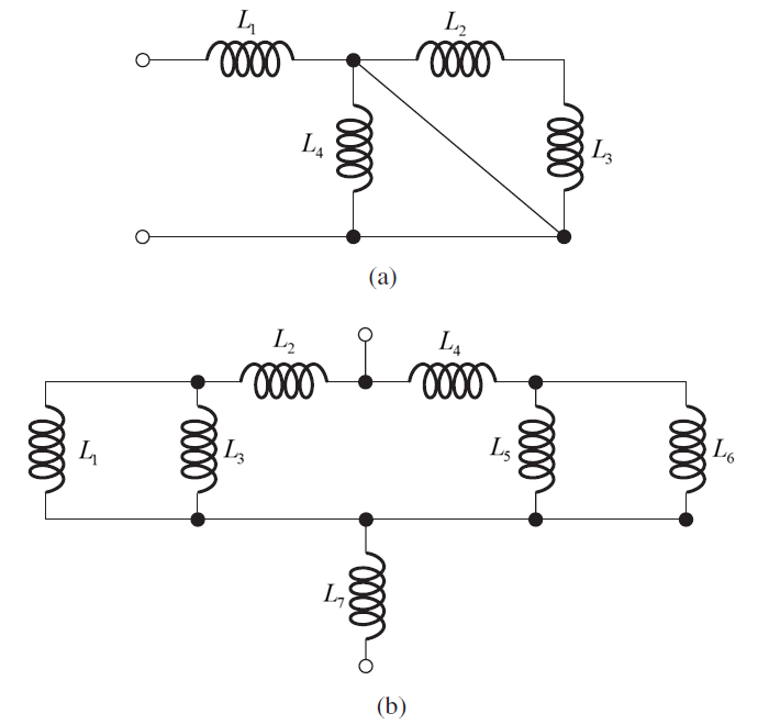 Solved Determine the equivalent inductance between the | Chegg.com