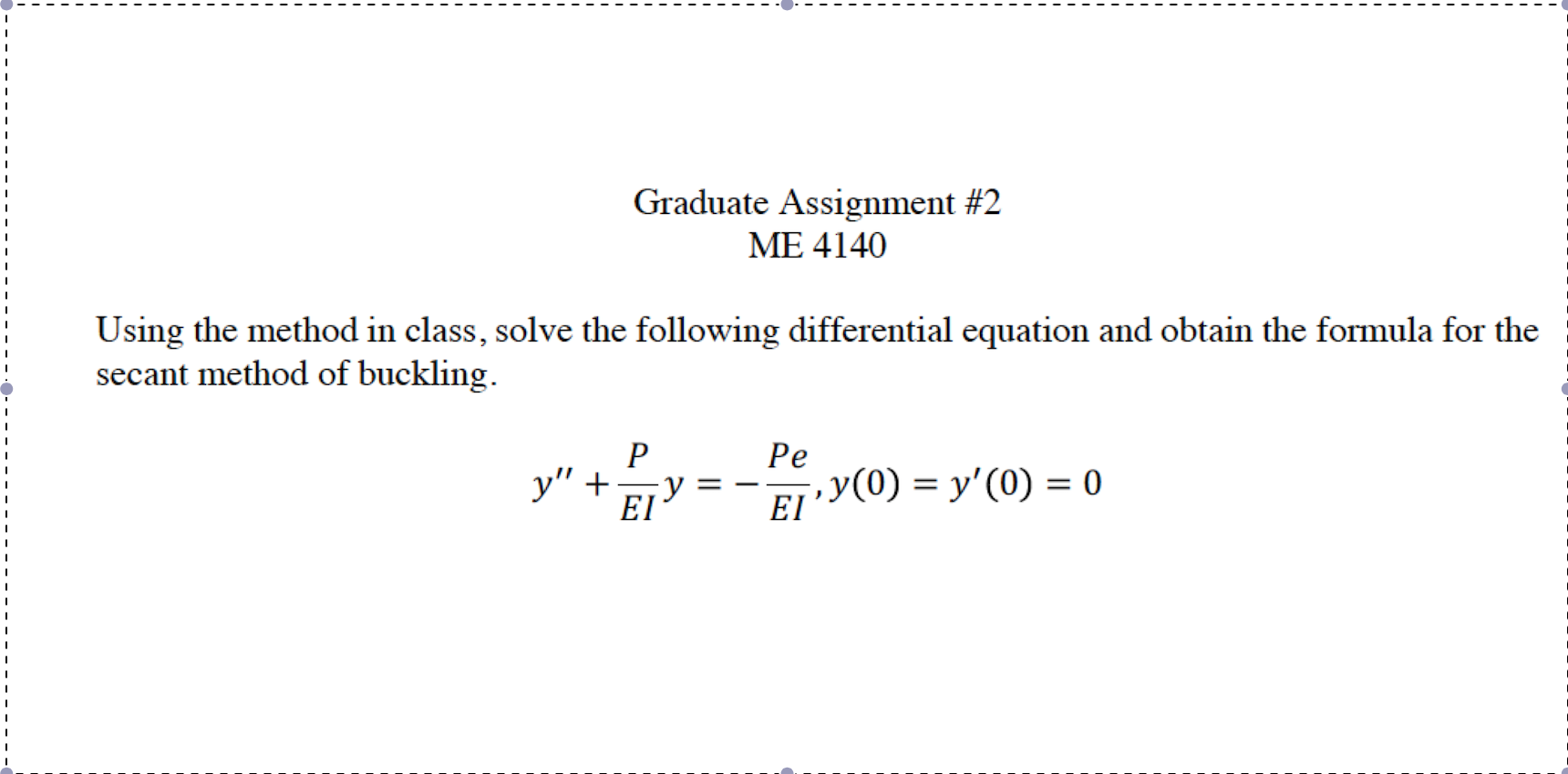 Solved Using the method in class, solve the following | Chegg.com