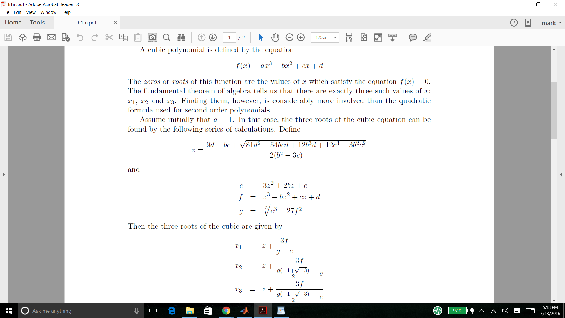 How do you write this when a is not equal to 1? | Chegg.com