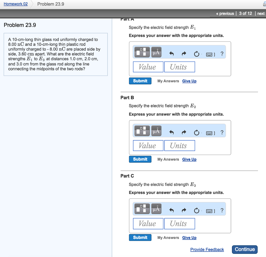 Solved Homework 02 Problem 23.9 « previous | 3 of 12 | next | Chegg.com