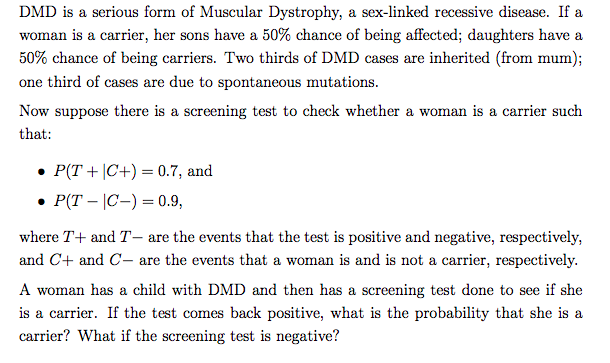 Solved DMD is a serious form of Muscular Dystrophy, a | Chegg.com