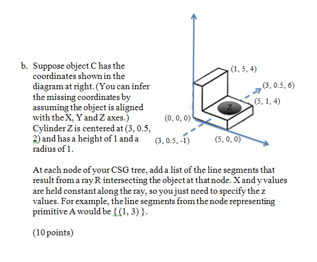 Solved Computer Graphics, Constructive Solid Geometry | Chegg.com