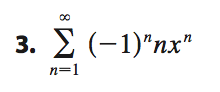 Solved (-1)nnxn answer should be 1,(-1,1) | Chegg.com