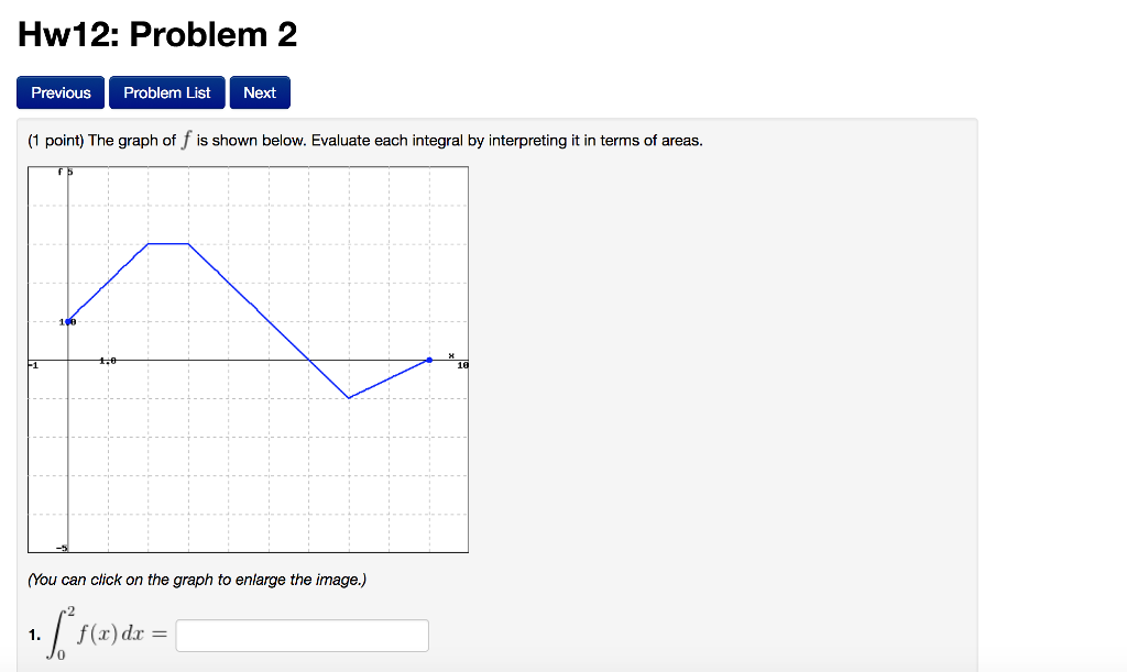 Solved Hw12: Problem 2 Previous Problem List Next (1 point) | Chegg.com