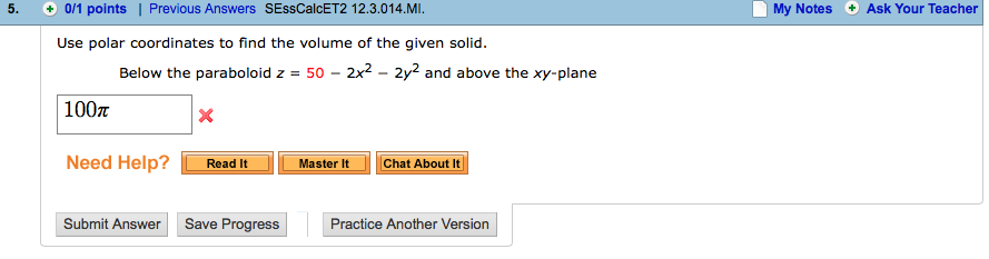 Solved Use Polar Coordinates To Find The Volume Of The Given Chegg solved-use-polar-coordinates-to-find-the-volume-of-the-given-chegg