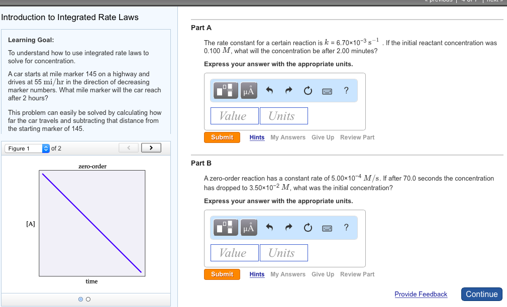 Solved To understand how to use integrated rate laws to | Chegg.com