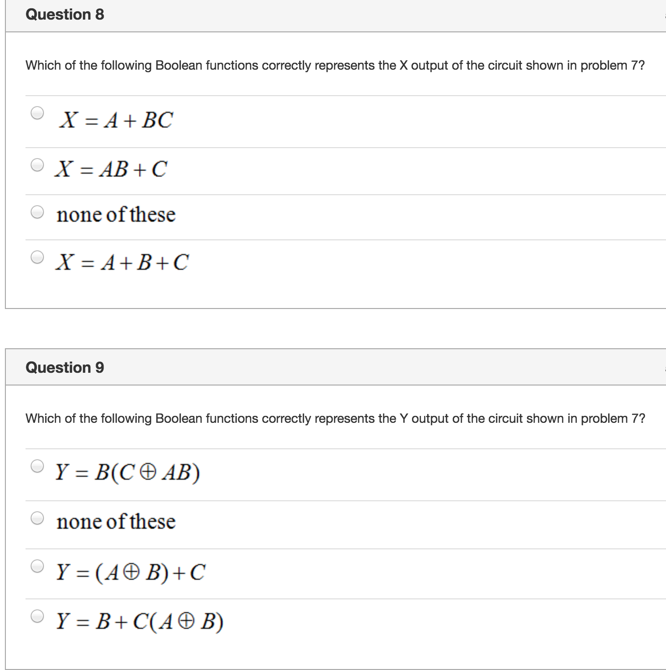 Solved Question 7 5 pts The logic diagram shown below should | Chegg.com