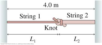 Solved String 1 in the figure has linear density 2.90 g/m | Chegg.com