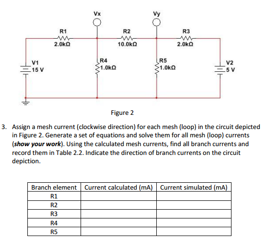 Solved Assign a mesh current (clockwise direction) for | Chegg.com