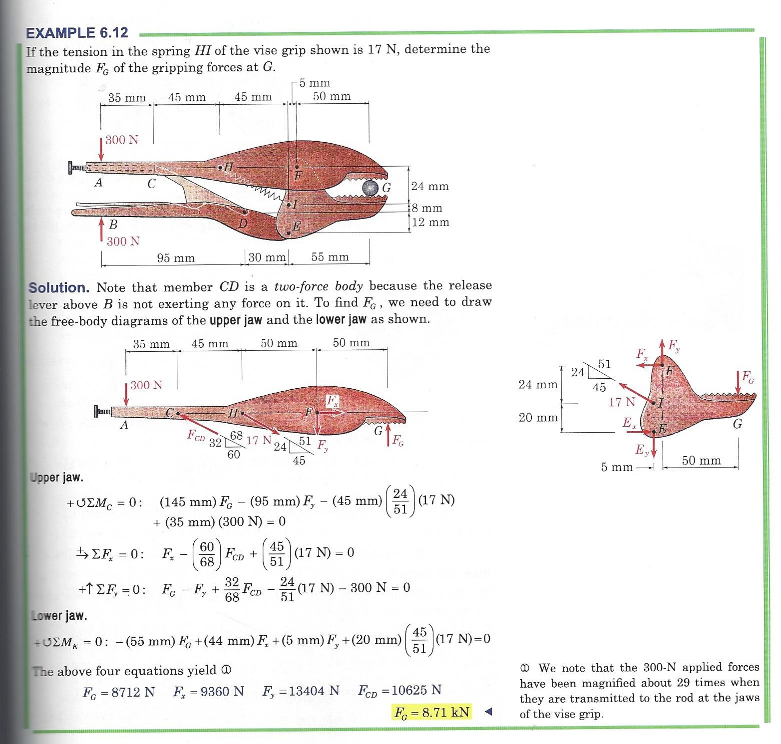 Solved This is for my STATICS class. I was told to solve | Chegg.com