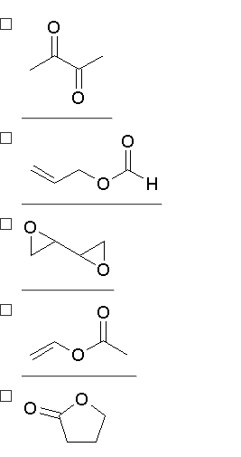 Solved A compound has a molecular formula of C4H6O2 and | Chegg.com