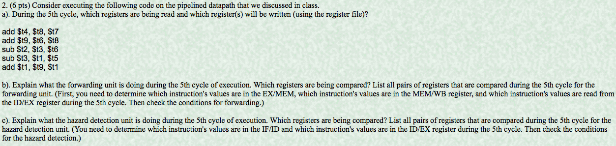 Solved Consider executing the following code on the | Chegg.com Solved Consider executing the following code on the | Chegg.com
