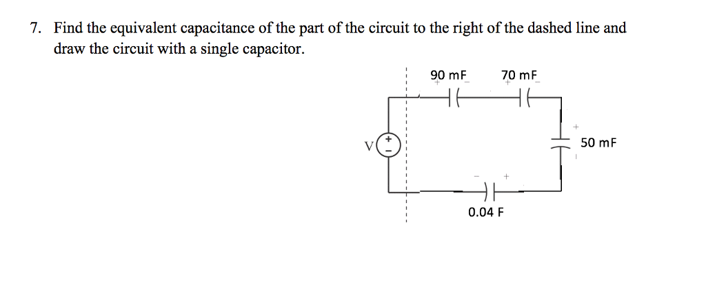 Solved Find the equivalent capacitance of the part of the | Chegg.com